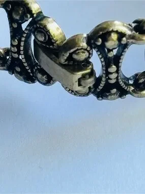 Monet | Jewelry | Monet Vintage 6s 70s Brass Tone Filigree Bracelet ...